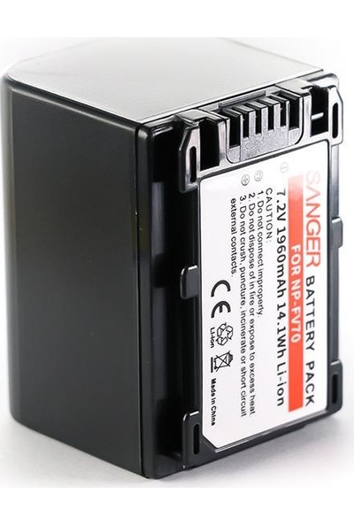 Sanger NP-FV70 Sony Kamera Batarya