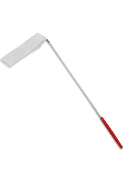 Gymo Cimnastik Gösteri Oyun Kurdelesi Beyaz Renk Gymo Cimnastik Gösteri Oyun Kurdelesi Beyaz Renk