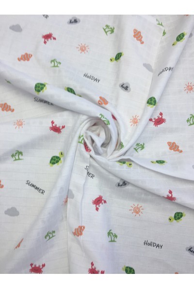 Enhitbaby Çok Amaçlı Müslin Örtü - Caretta Enhitbaby Çok Amaçlı Müslin Örtü - Caretta
