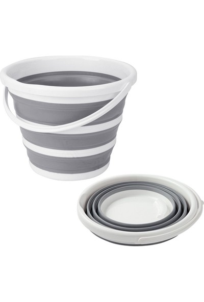 Meleni Home Pratik Akordiyon Katlanabilir Su Kovası 12,8 Lt Meleni Home Pratik Akordiyon Katlanabilir Su Kovası 12,8 Lt