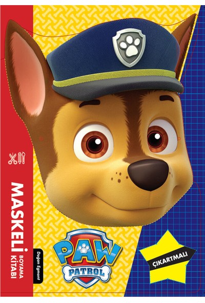 Paw Patrol Maskeli Boyama Kitabı