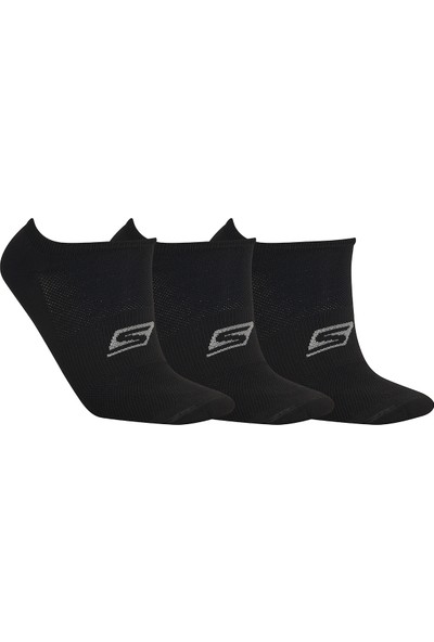 Skechers Socks U 3 Pack Low Cut Sock Unisex Siyah Çorap - S192263-972