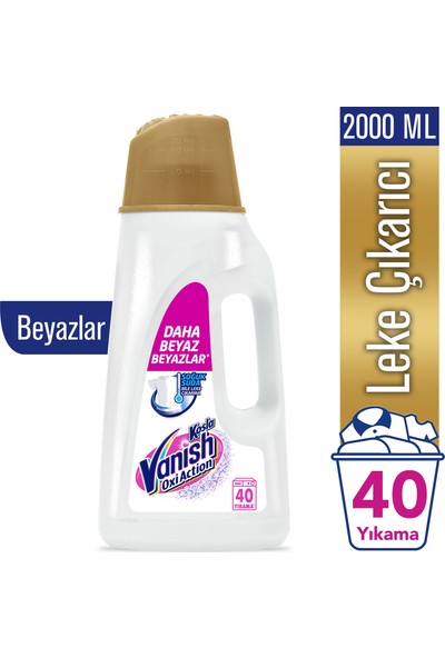 Vanish Kosla Leke Çıkarıcı Gold Sıvı Beyazlar İçin 2000 ml