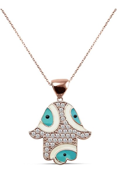 Amor 0.56 Karat Pırlanta Fatıma'nın Eli Kolye E/f-Vs/sı 18K Amor 0.56 Karat Pırlanta Fatıma'nın Eli Kolye E/f-Vs/sı 18K