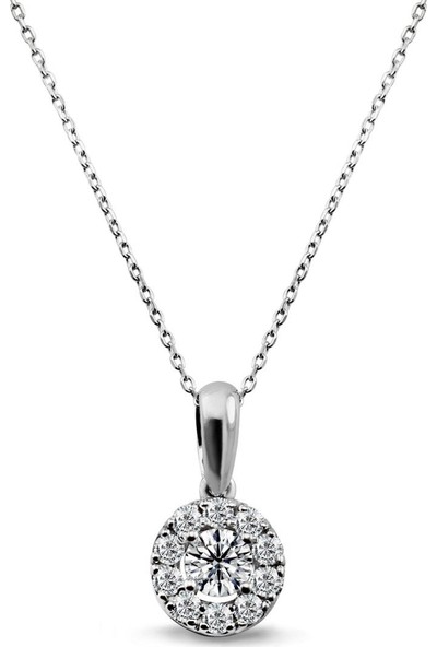 Amor 0.60 Karat Pırlanta Kolye G-Sı 18K Amor 0.60 Karat Pırlanta Kolye G-Sı 18K