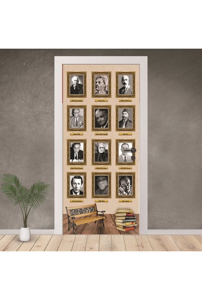 Hediyeci Dükkanım Türkçe ve Edebiyat Kapı Giydirme 32