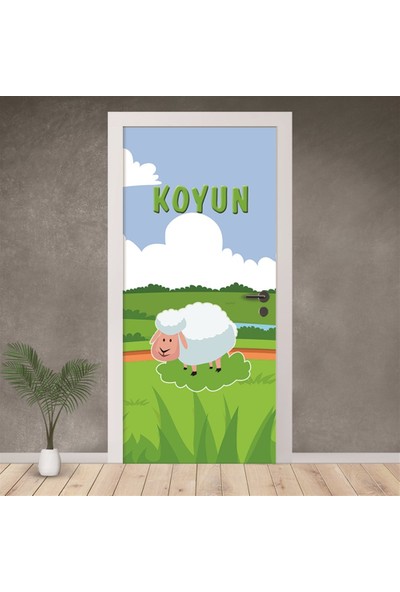 Hediyeci Dükkanım Hayvan Karakterleri Kapı Giydirme 10 Hediyeci Dükkanım Hayvan Karakterleri Kapı Giydirme 10