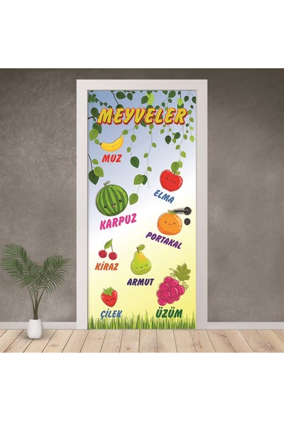 Hediyeci Dükkanım Ana Sınıfı Kapı Giydirme 33