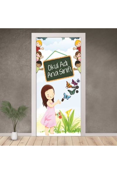 Hediyeci Dükkanım Ana Sınıfı Kapı Giydirme 62