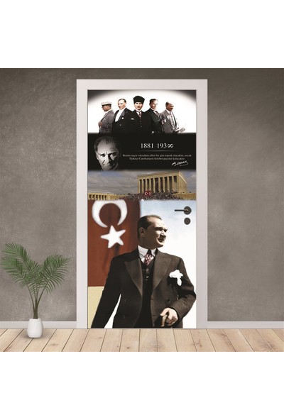 Hediyeci Dükkanım Atatürk Kapı Giydirme 12