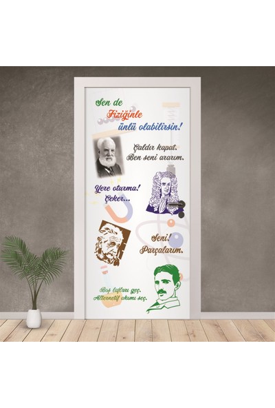 Hediyeci Dükkanım Bilim Sanat Kültür Kapı Giydirme 34