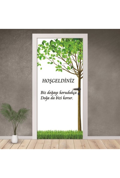 Hediyeci Dükkanım Çevre Koruma Kapı Giydirme 05