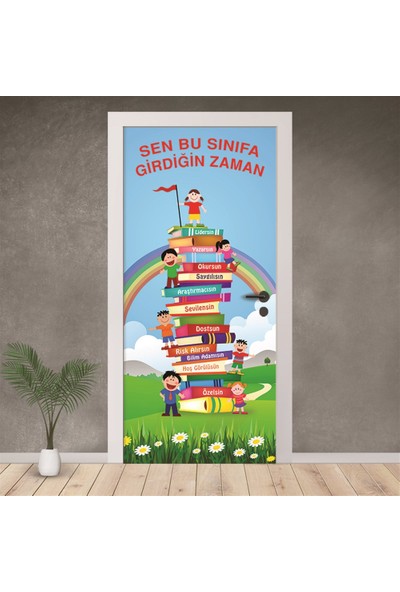 Hediyeci Dükkanım Değerlerimiz Kapı Giydirme 12