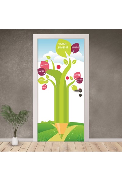 Hediyeci Dükkanım Değerlerimiz Kapı Giydirme 19