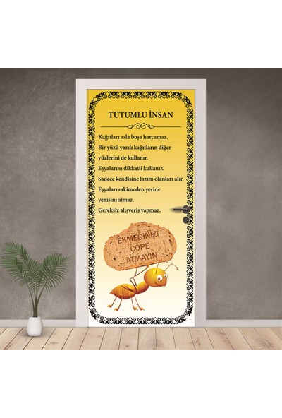 Hediyeci Dükkanım Değerlerimiz Kapı Giydirme 44