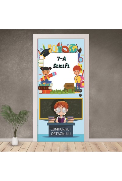 Hediyeci Dükkanım Ilkokul Ortaokul Lise Kapı Giydirme 183