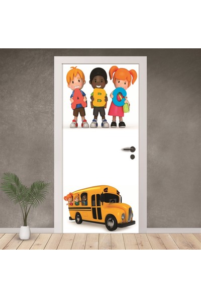 Hediyeci Dükkanım Ilkokul Ortaokul Lise Kapı Giydirme 26