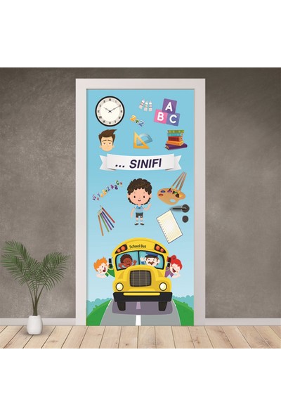 Hediyeci Dükkanım Ilkokul Ortaokul Lise Kapı Giydirme 56