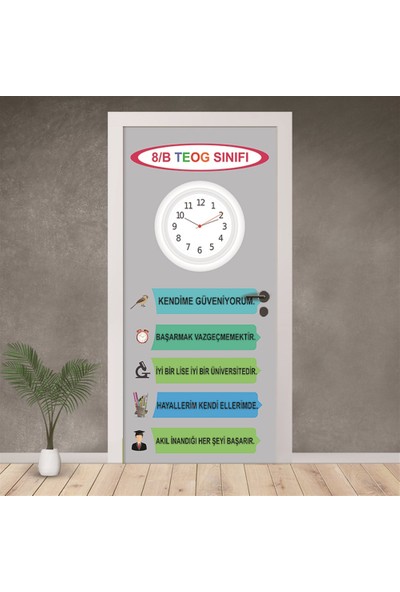 Hediyeci Dükkanım Ilkokul Ortaokul Lise Kapı Giydirme 60