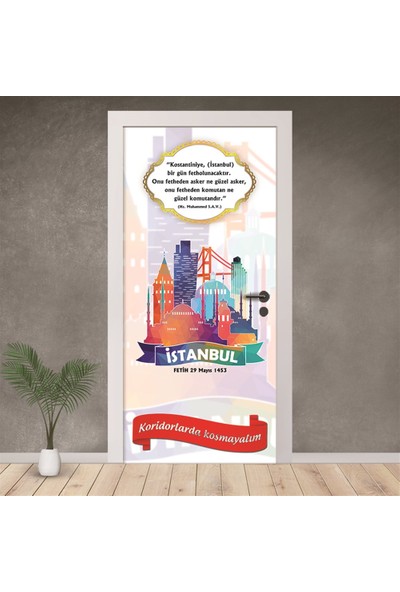 Hediyeci Dükkanım Istanbuldan Kareler Kapı Giydirme 04