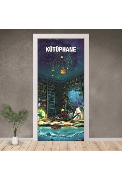 Hediyeci Dükkanım Kütüphane Kapı Giydirme 42 Hediyeci Dükkanım Kütüphane Kapı Giydirme 42