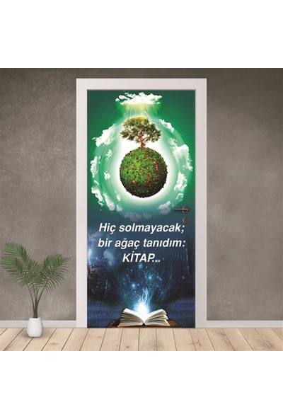 Hediyeci Dükkanım Kütüphane Kapı Giydirme 44 Hediyeci Dükkanım Kütüphane Kapı Giydirme 44