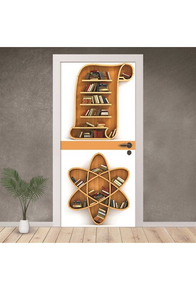 Hediyeci Dükkanım Kütüphane Kapı Giydirme 49 Hediyeci Dükkanım Kütüphane Kapı Giydirme 49