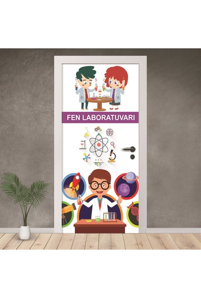 Hediyeci Dükkanım Laboratuvar Kapı Giydirme 14