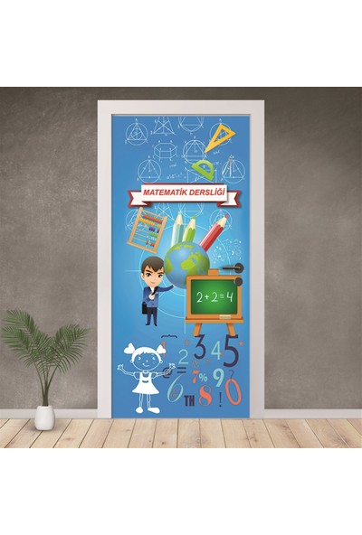Hediyeci Dükkanım Matematik Kapı Giydirme 61