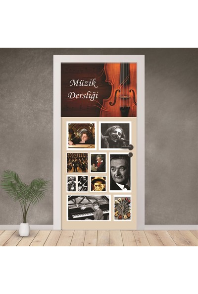 Hediyeci Dükkanım Müzik Kapı Giydirme 06