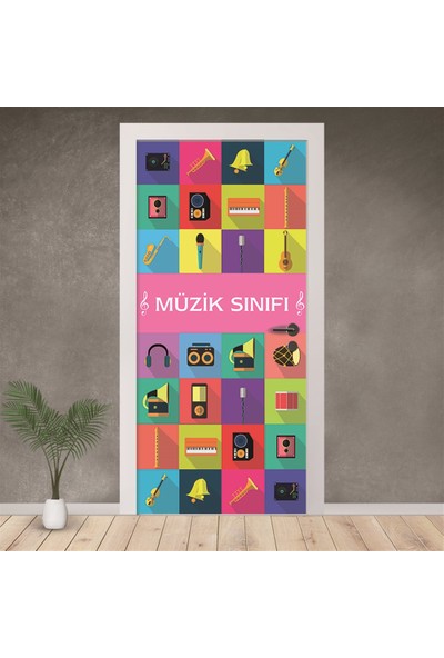 Hediyeci Dükkanım Müzik Kapı Giydirme 19