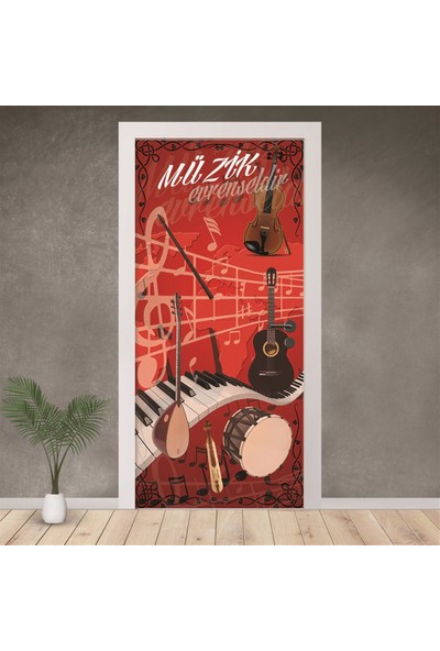 Hediyeci Dükkanım Müzik Kapı Giydirme 22