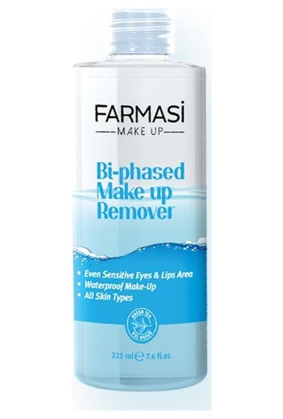 Farmasi Çift Fazlı Makyaj Temizleyicisi 225 ml Farmasi Çift Fazlı Makyaj Temizleyicisi 225 ml