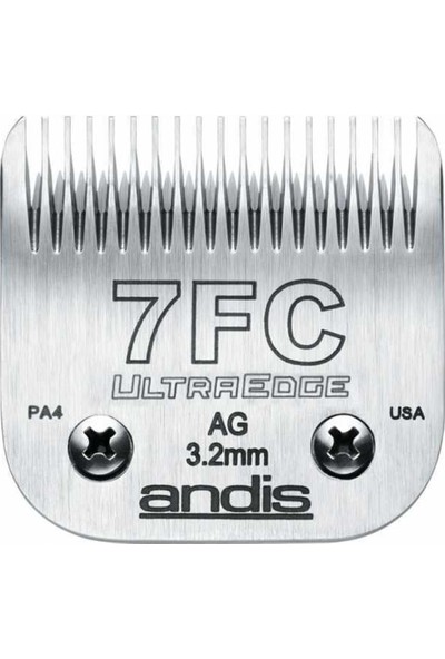Andis Ultra Edge 7-FC Numara Bıçak 1/8'-3,2 mm Andis Ultra Edge 7-FC Numara Bıçak 1/8'-3,2 mm