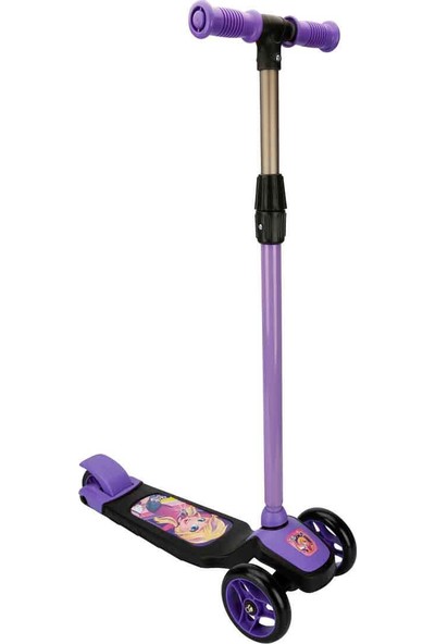 Sunman Polly Pocket 3 Tekerlekli Frenli Twistable Çocuk Scooter