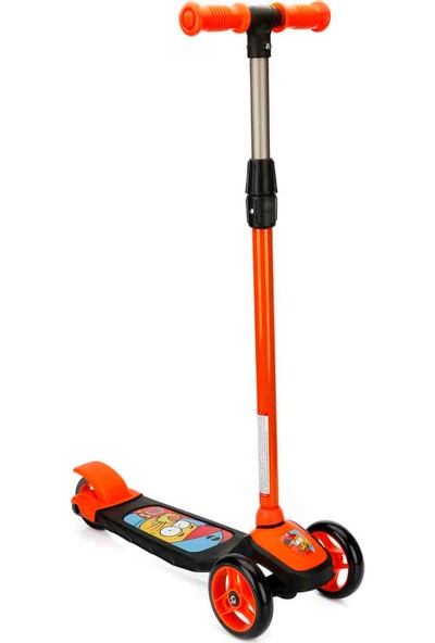 Sunman Kral Şakir 3 Tekerlekli Frenli Twistable Çocuk Scooter