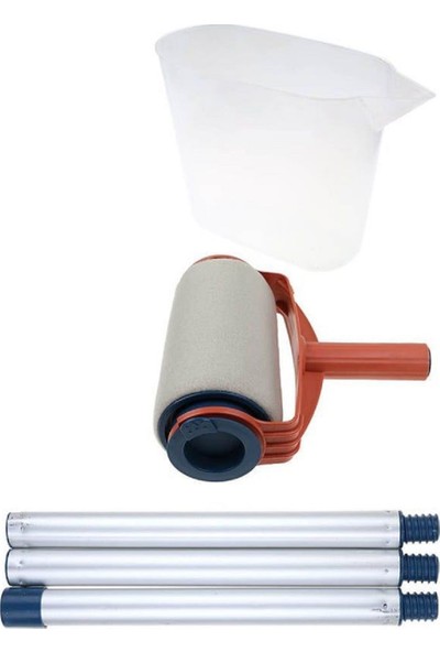 Redcolour Pintar Facil Damlatmayan Tavan Duvar Boya Rulosu Set