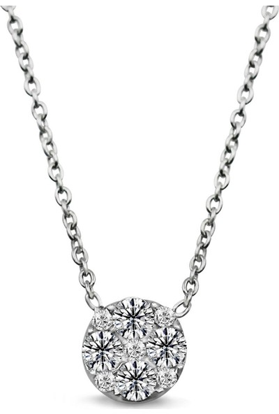 Amor 0.41 Karat Coronet Pırlanta Kolye F-Sı 14K Amor 0.41 Karat Coronet Pırlanta Kolye F-Sı 14K