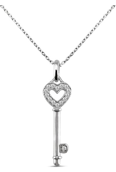 Amor 0.14 Karat Fantezi Pırlanta Kolye F-Vs/sı 18K Amor 0.14 Karat Fantezi Pırlanta Kolye F-Vs/sı 18K