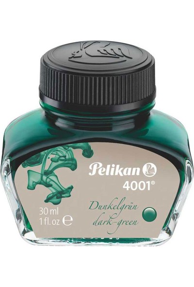 Pelikan 4001 Mürekkep Koyu Yeşil Pelikan 4001 Mürekkep Koyu Yeşil
