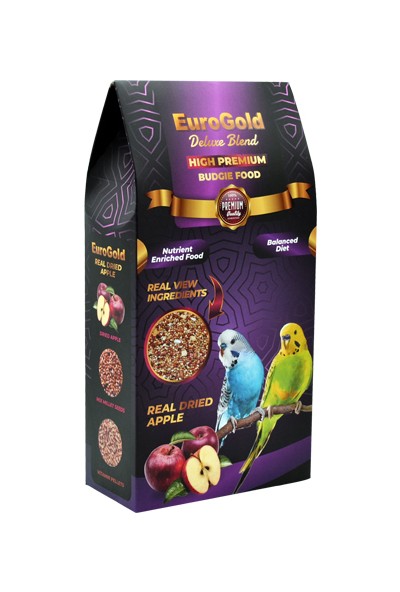EuroGold Deluxe Blend Gerçek Elmalı Premium Muhabbet Yemi 1 Kg