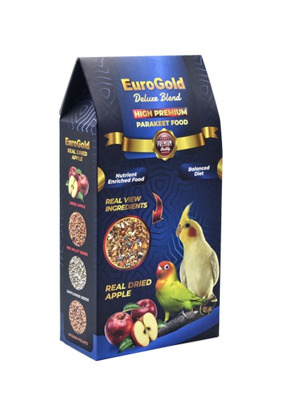 EuroGold Deluxe Blend Gerçek Elmalı Premium Paraket Yemi 1 Kg EuroGold Deluxe Blend Gerçek Elmalı Premium Paraket Yemi 1 Kg