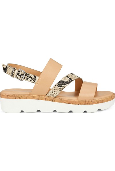 Nine West Bıllıe3 Krem Kadın Sandalet