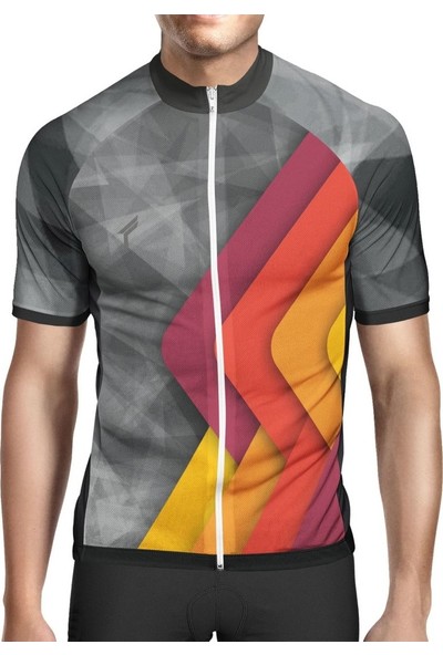 Freysport Retro Bisiklet Forması Kısa Kol, Turuncu