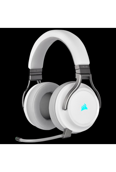 Corsair Virtuoso RGB Beyaz Kablosuz Oyuncu Kulaklık CA-9011186-EU