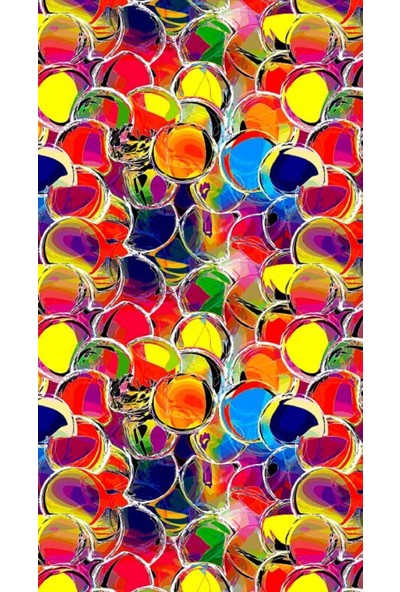 Buffalo Colorful Circles Bandana Buffalo Colorful Circles Bandana