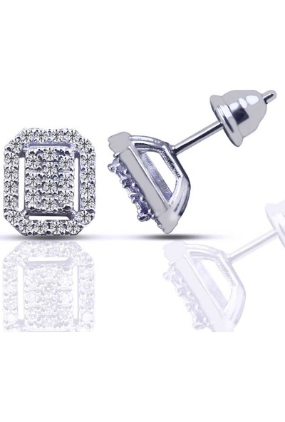 Amor 0.47 Karat Pırlanta Coronet Küpe F-Sı 14K Amor 0.47 Karat Pırlanta Coronet Küpe F-Sı 14K