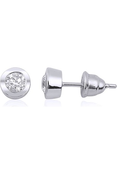 Amor Pırlanta Amor 0.40 Karat Tektaş Pırlanta Küpe F-Sı 14K Amor Pırlanta Amor 0.40 Karat Tektaş Pırlanta Küpe F-Sı 14K