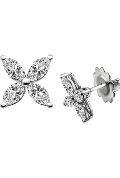 Amor 1.65 Karat Fantezi Pırlanta Küpe F-Vs Amor 1.65 Karat Fantezi Pırlanta Küpe F-Vs