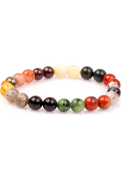 Taş Sandığı Aslan Burcu Taşlarından Bileklik - Burç Bilekliği Taş Sandığı Aslan Burcu Taşlarından Bileklik - Burç Bilekliği